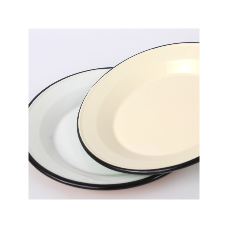 enamel plate, 24cm