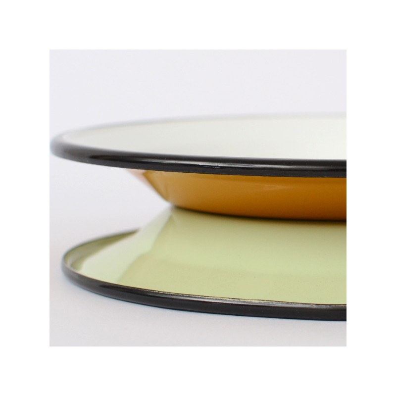 enamel plate, 24cm