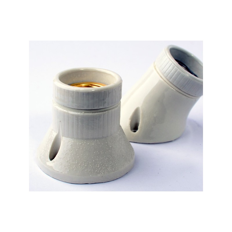 Electric ceramic bulb fitting